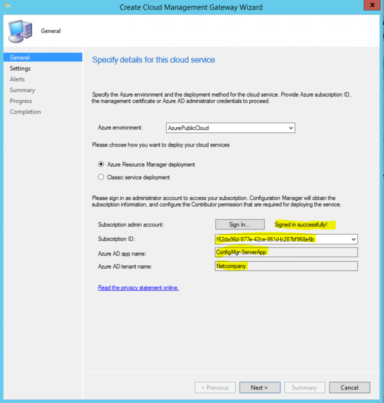SCCM – Cloud Management Gateway and Cloud Distribution Point | Alex Ø ...
